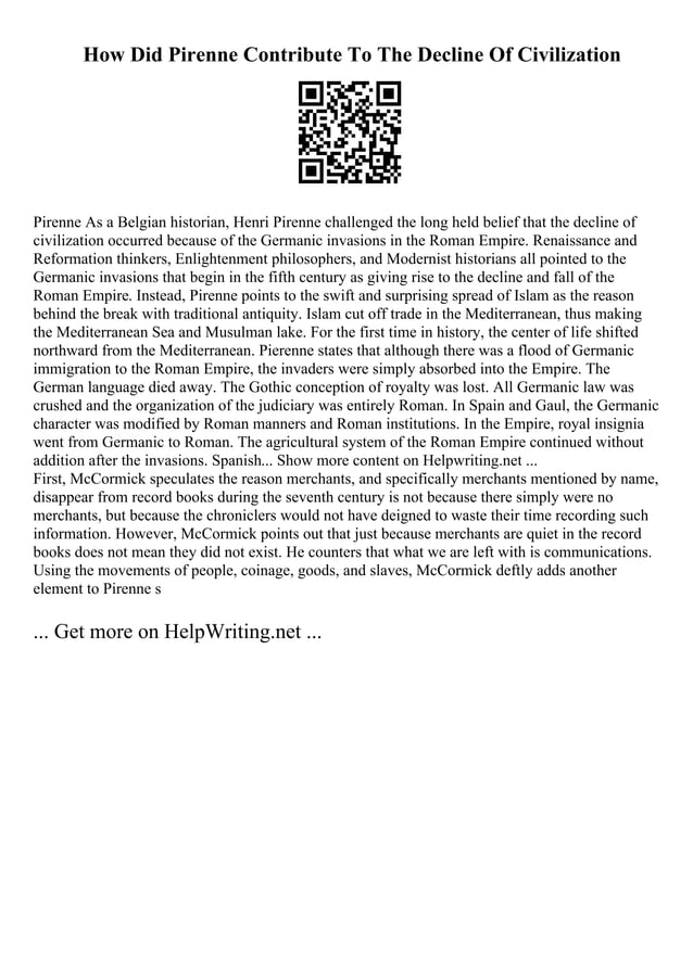 Essay First Draft Example | PDF