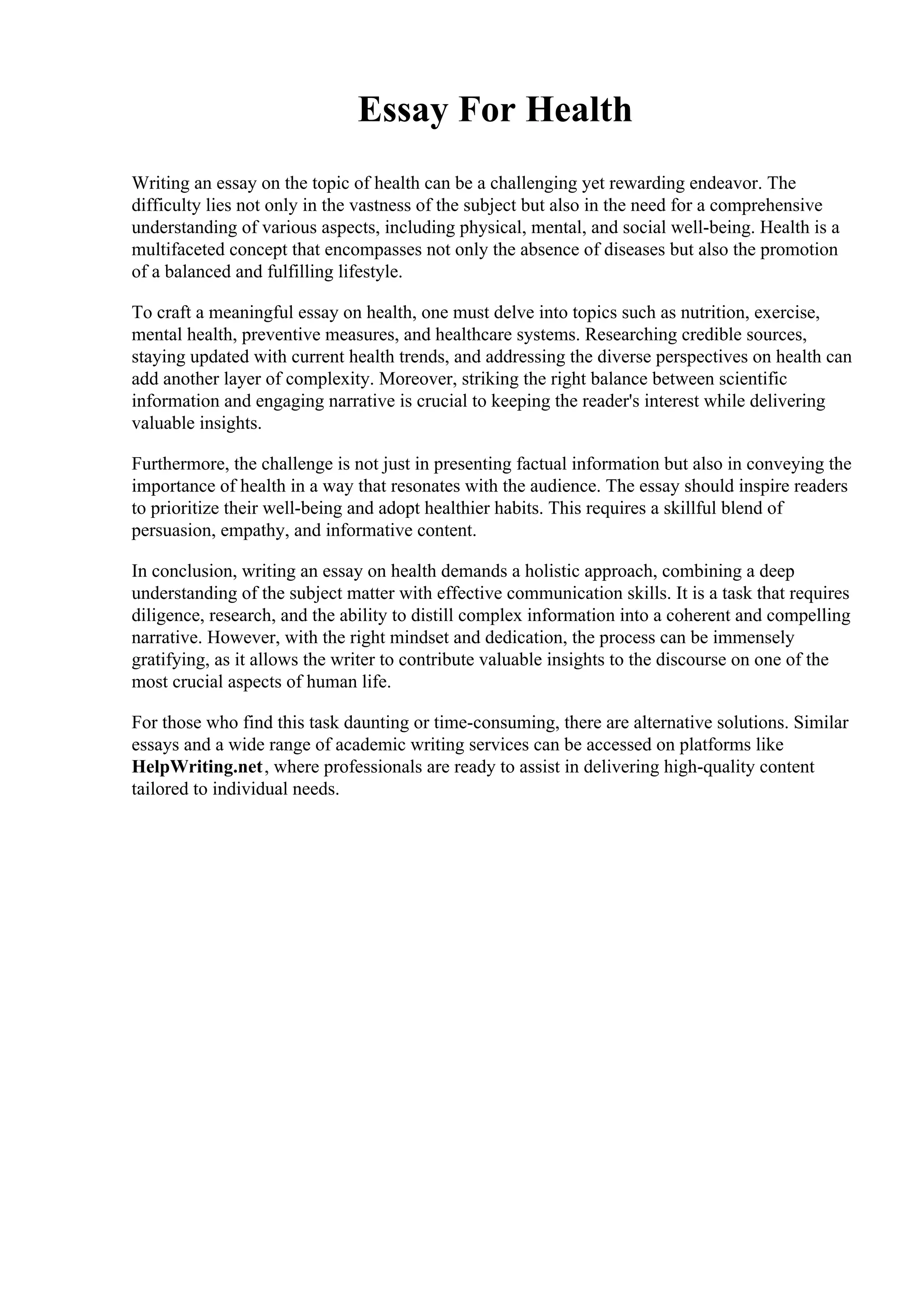 Essay For Health.pdf