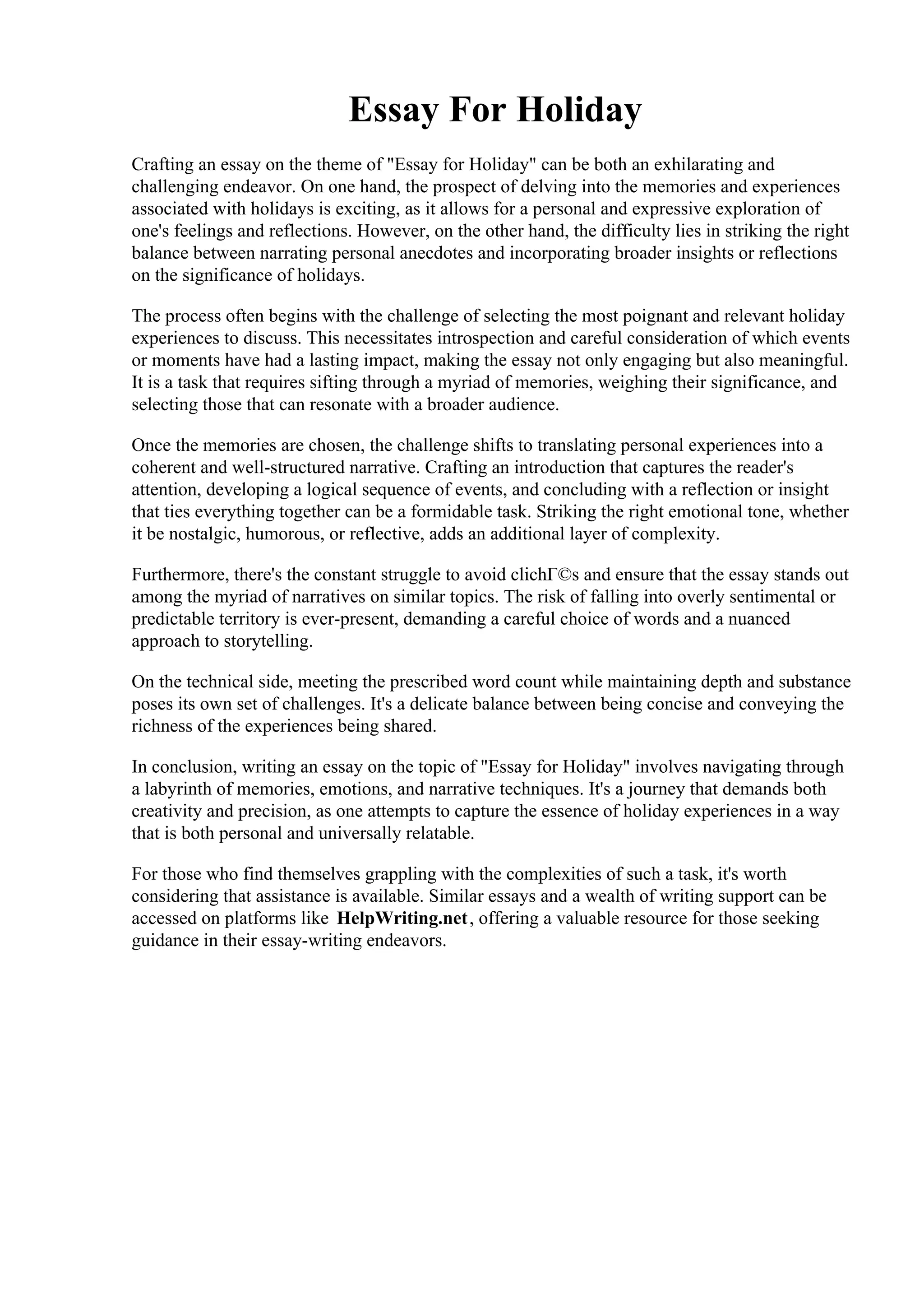 Essay For Holiday.pdf