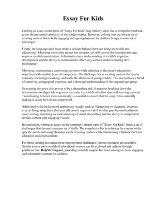 Essay For Kids.pdf