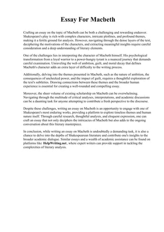 Essay For Macbeth.pdf