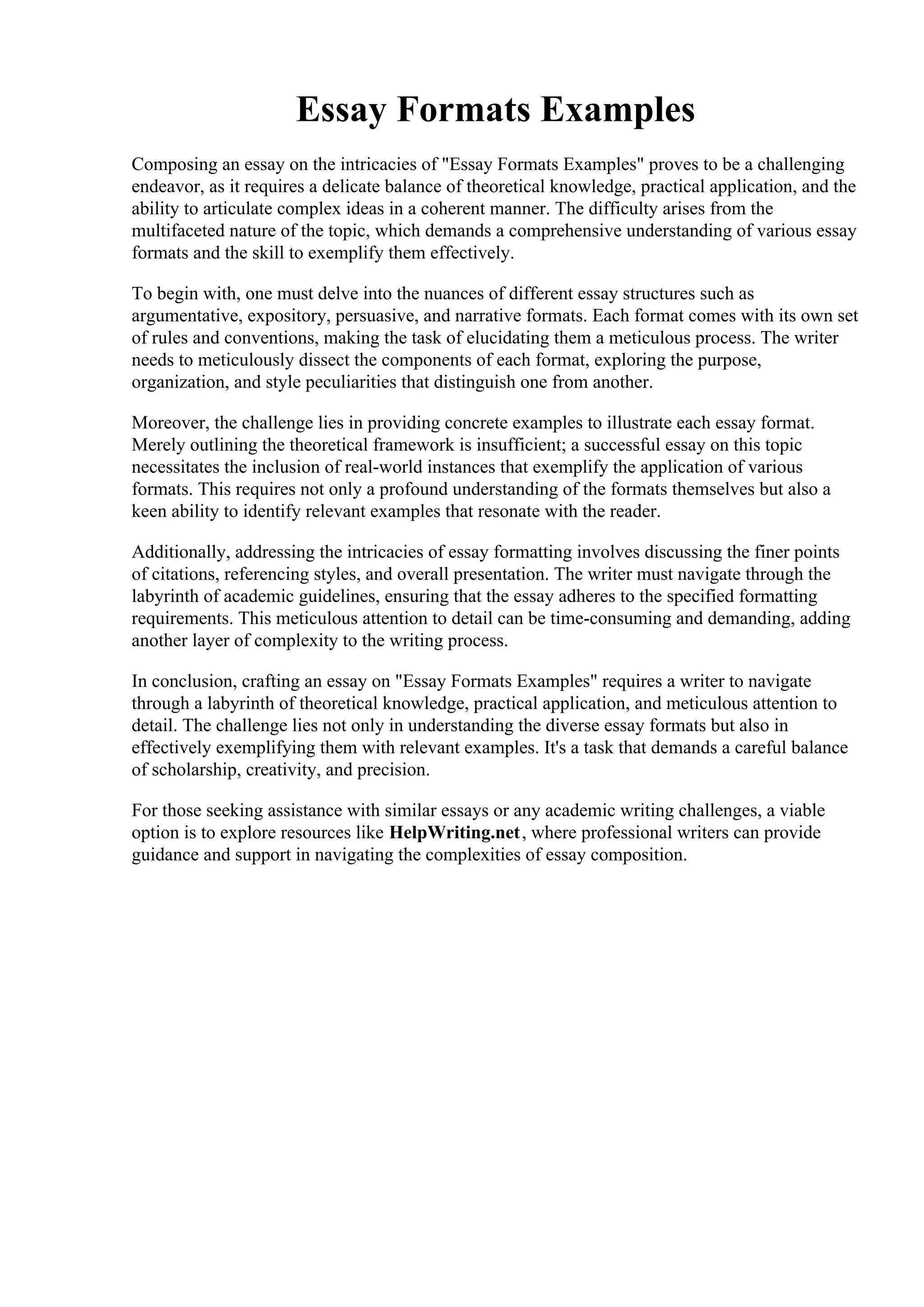 Essay Formats Examples.pdf