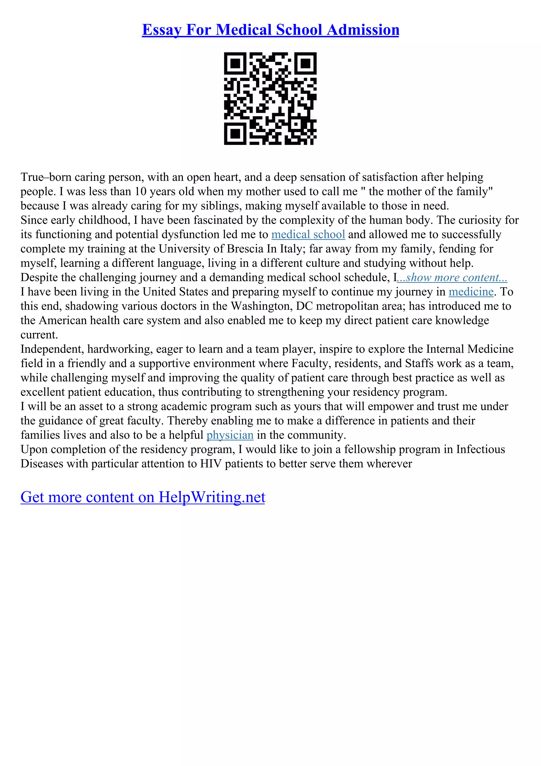 Nursing Admission Essay Examples Sample Practitioner