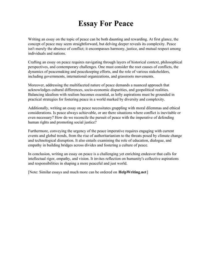 Essay For Peace.pdf