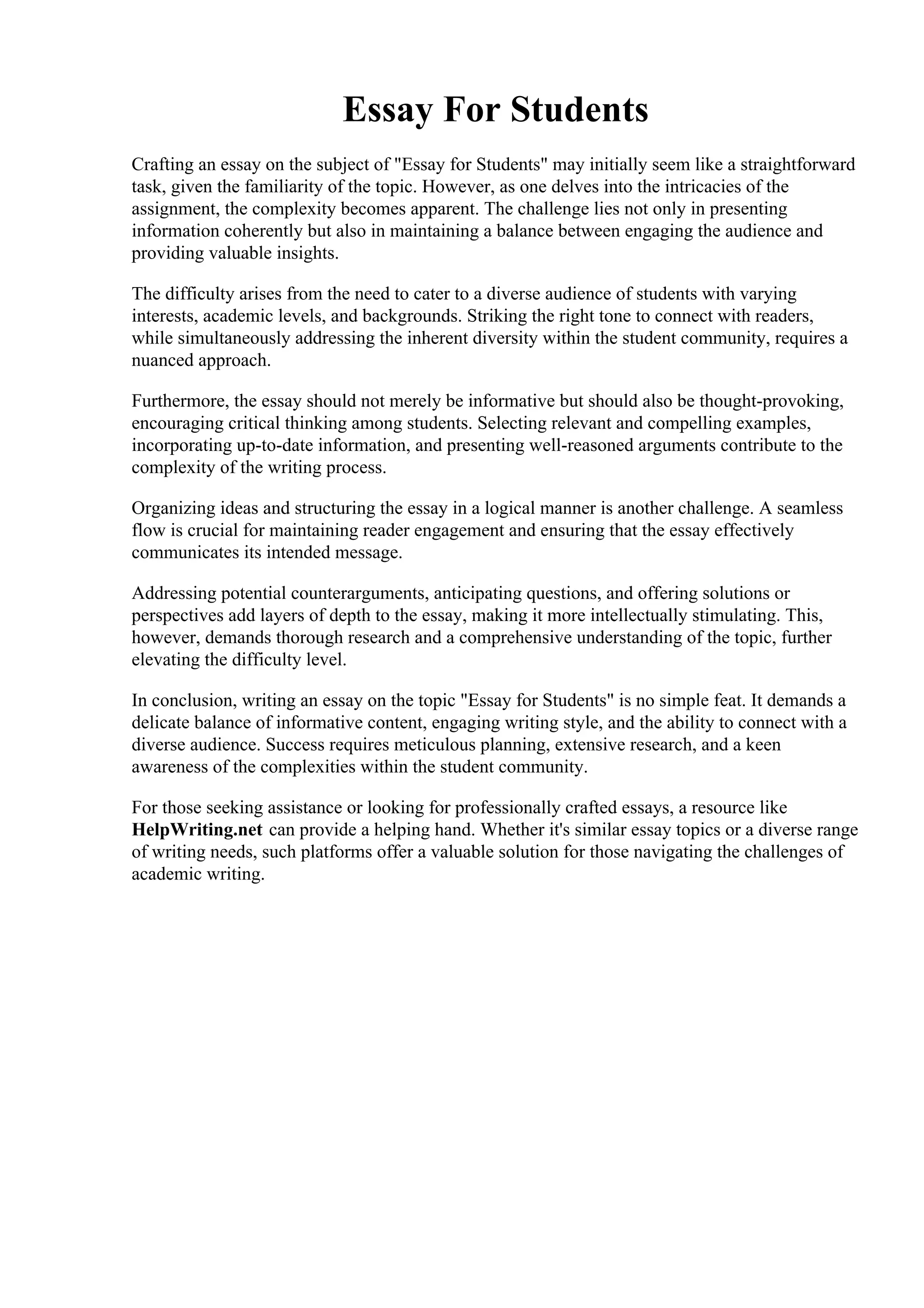 Essay For Students.pdf