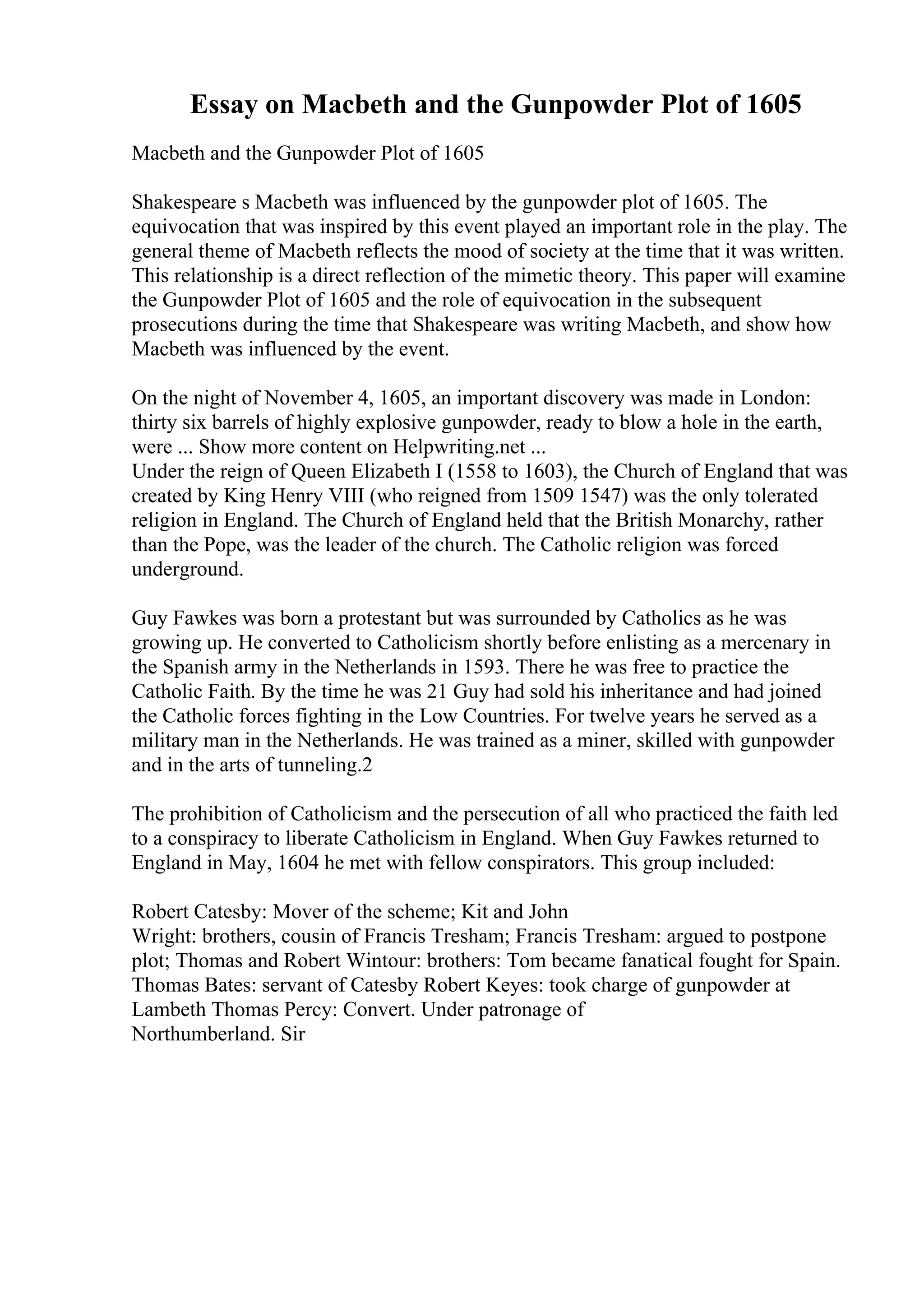 Essay For Students Of High School. School essay | PDF