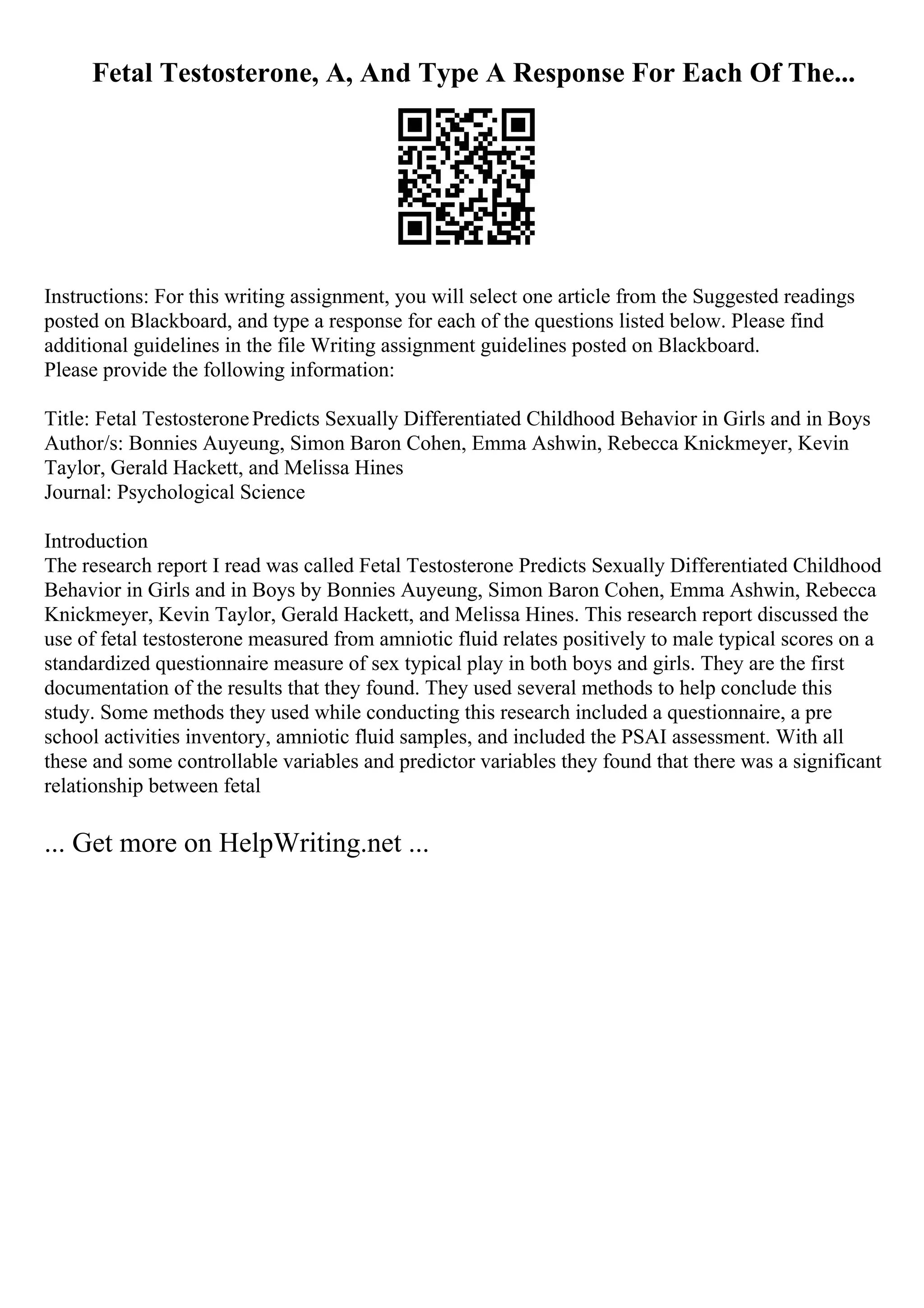 Essay Go To Cameron Highland | PDF