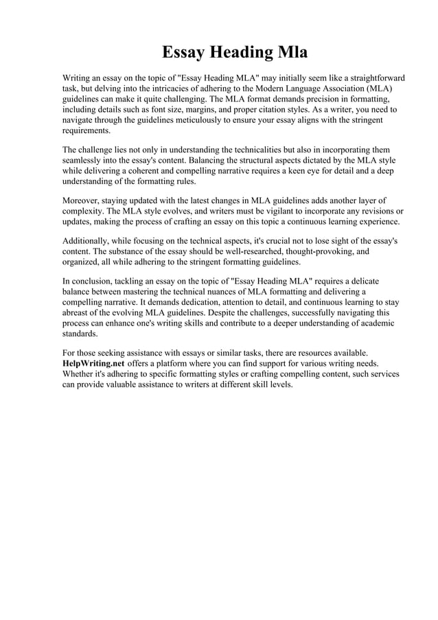 Essay Heading Mla.pdf
