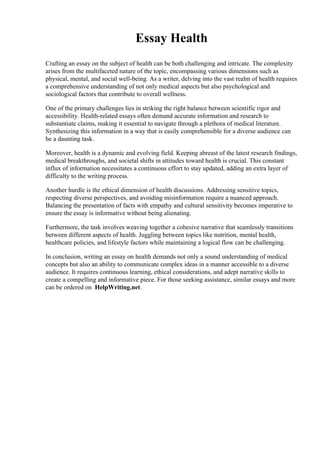 Essay Health.pdf