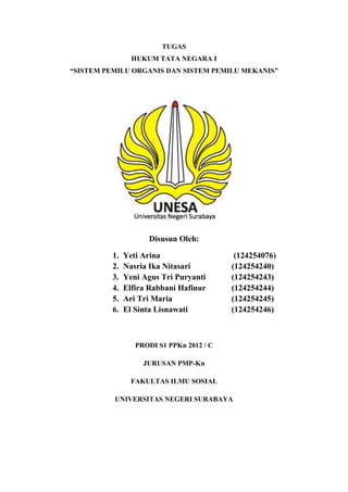 Essay hukum tata negara | DOCX