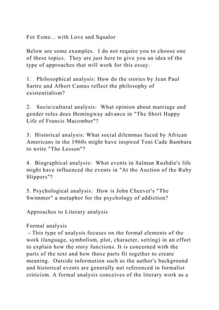 Essay Instructions Literary AnalysisInstructions for the Li.docx