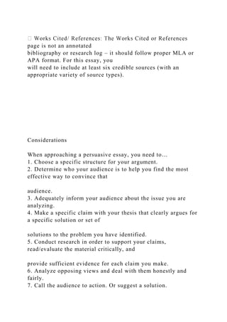 Essay Instructions Objectives This assignment combin.docx