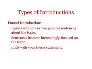 Essayintroand outline rug | PPT