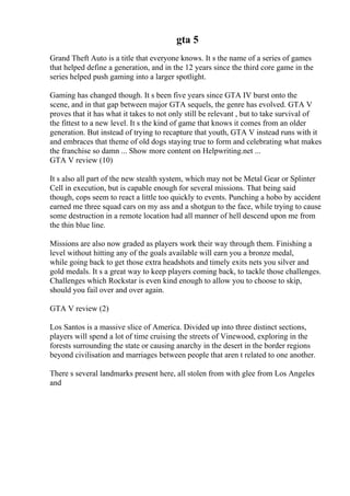 Essay Introducing Yourself | PDF