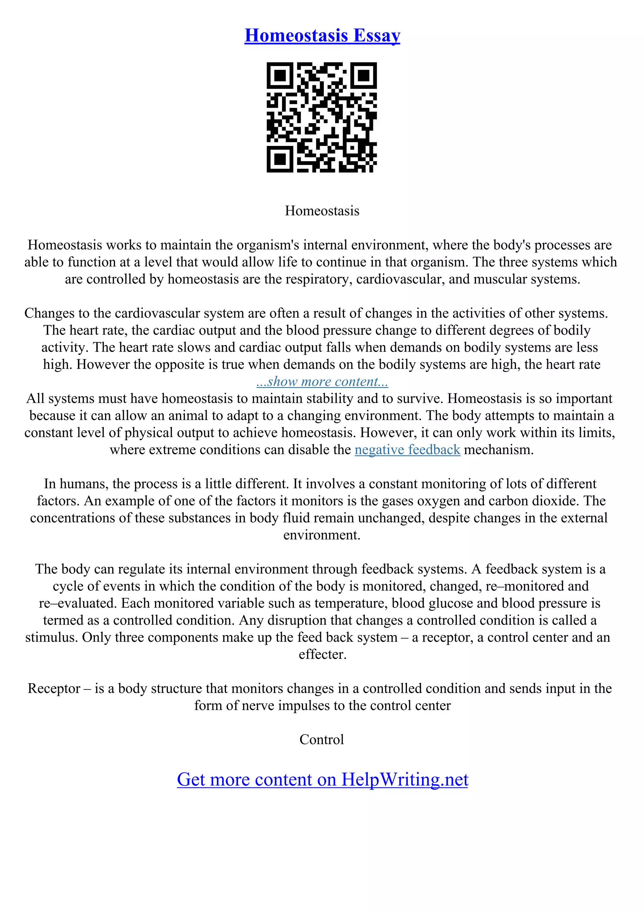 Essay Introduction Body Conclusion | PDF