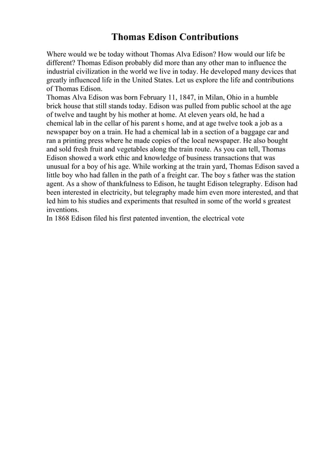 Essay Introduction Samples | PDF