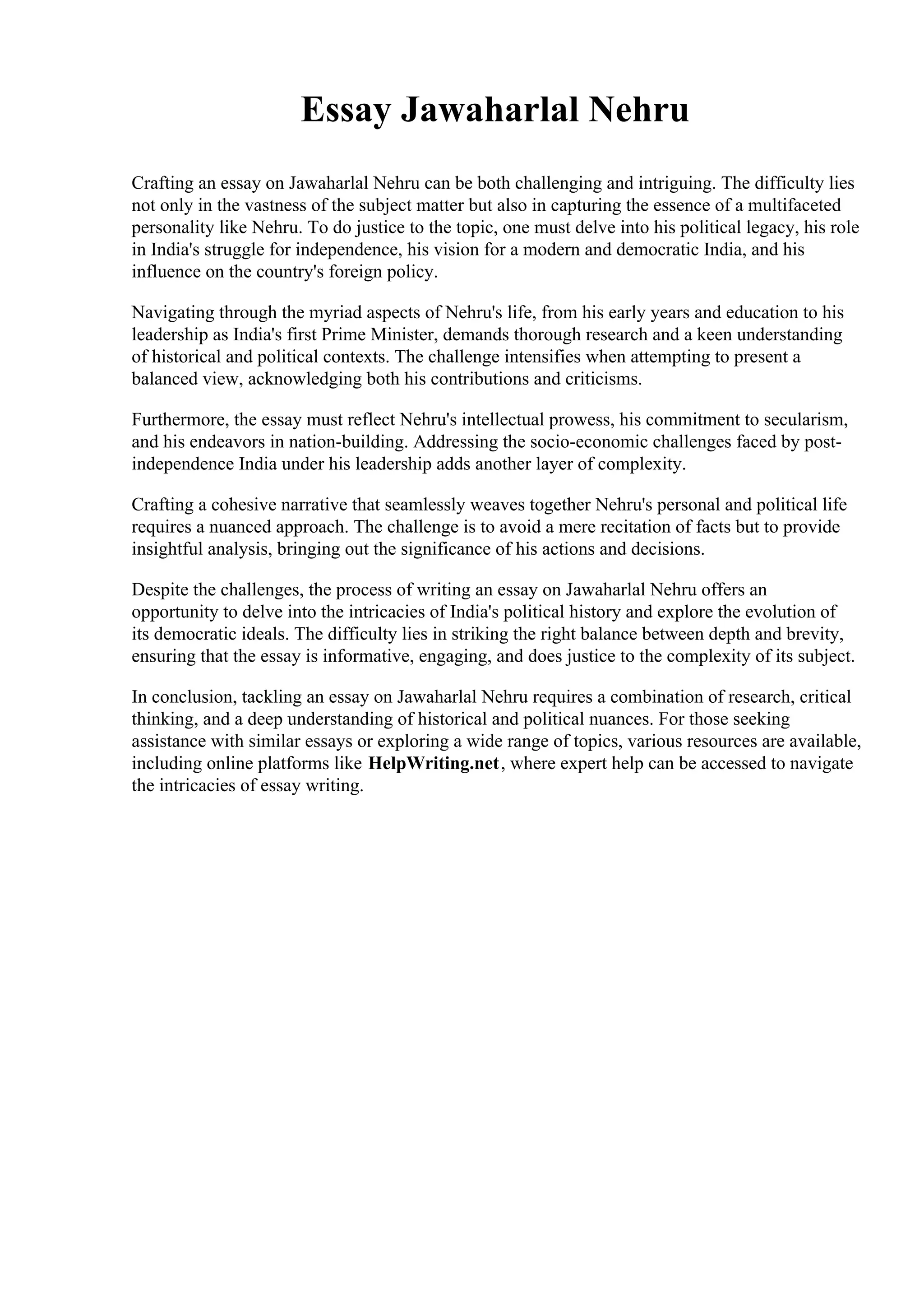 Essay Jawaharlal Nehru.pdf