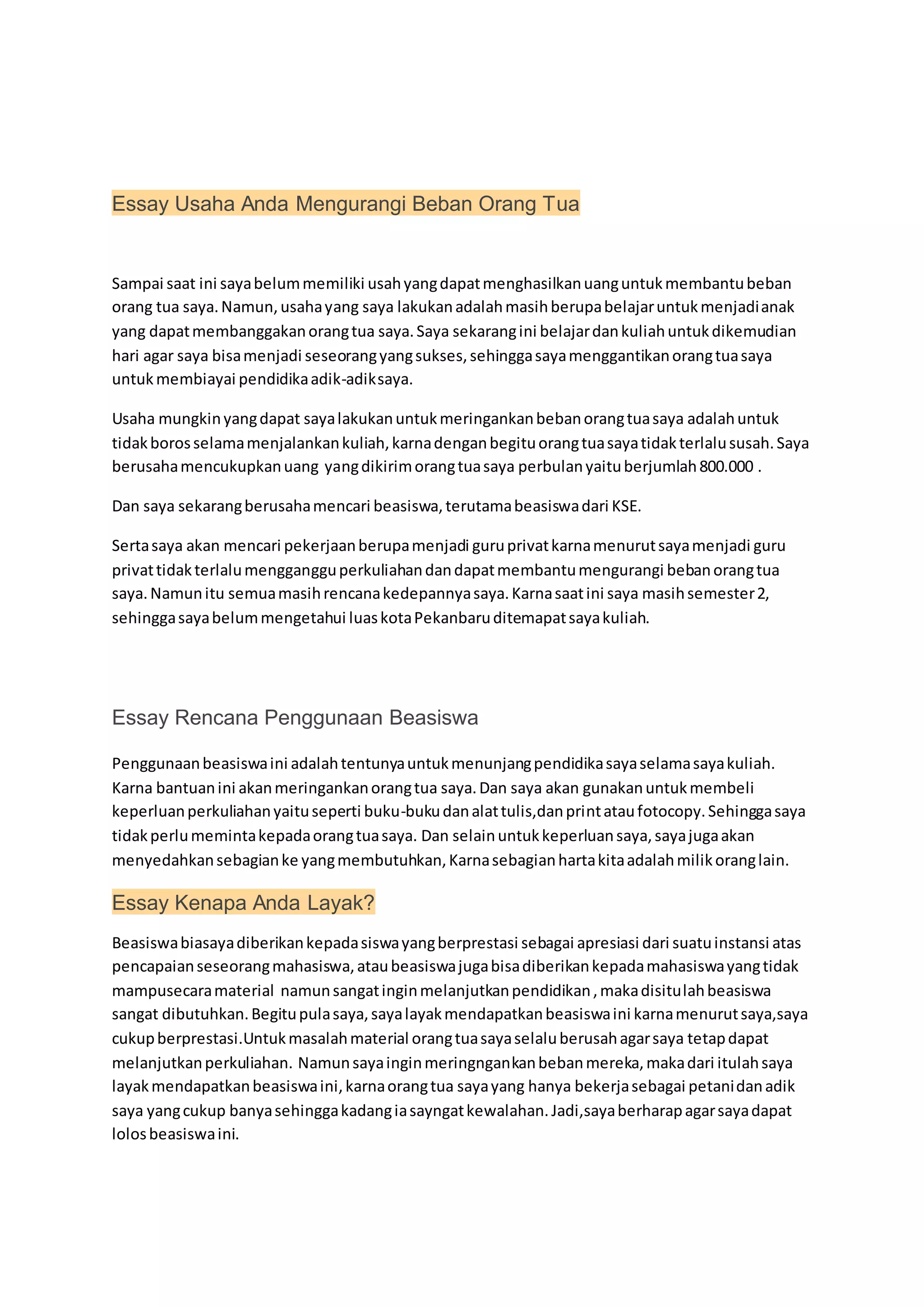 Essay kse | DOCX