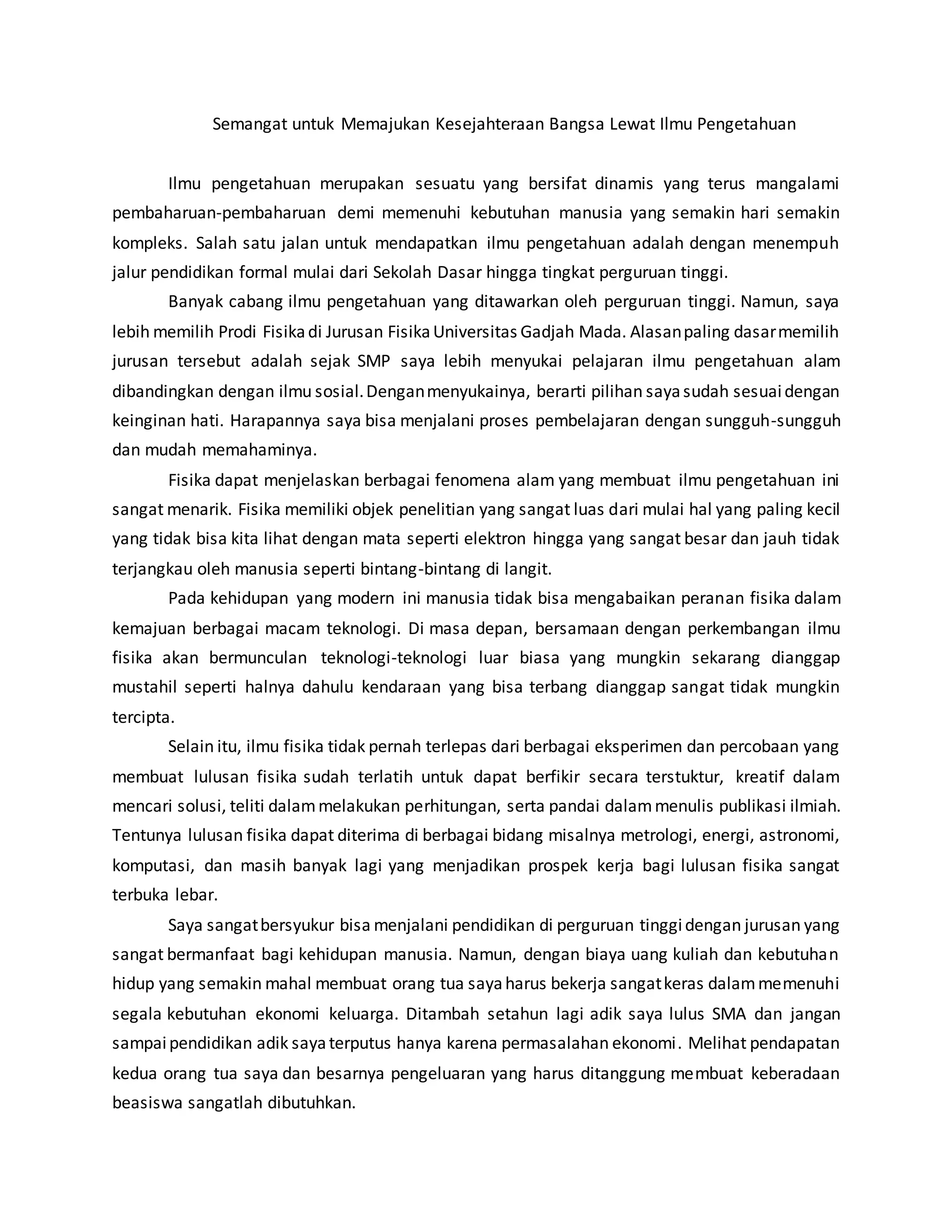 Essay kse final | DOCX