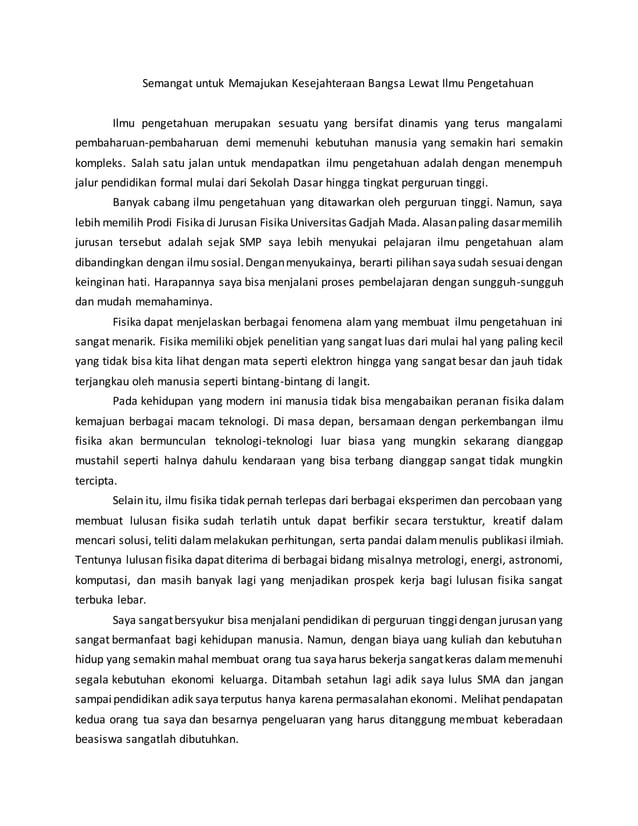 Essay kse final | PDF