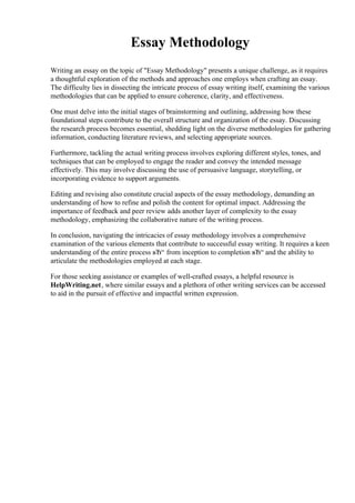 Essay Methodology.pdf