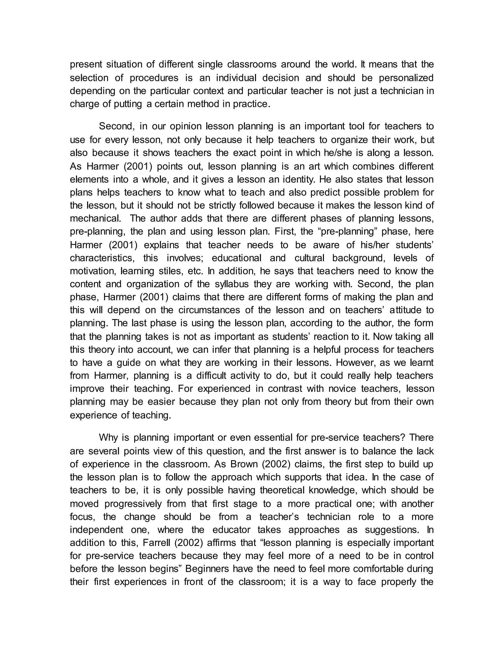 Essay methodology final | PDF