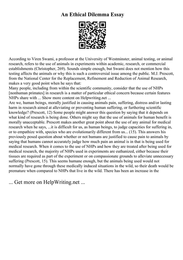 Essay Methodology Sample | PDF