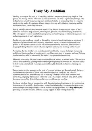 Essay My Ambition.pdf