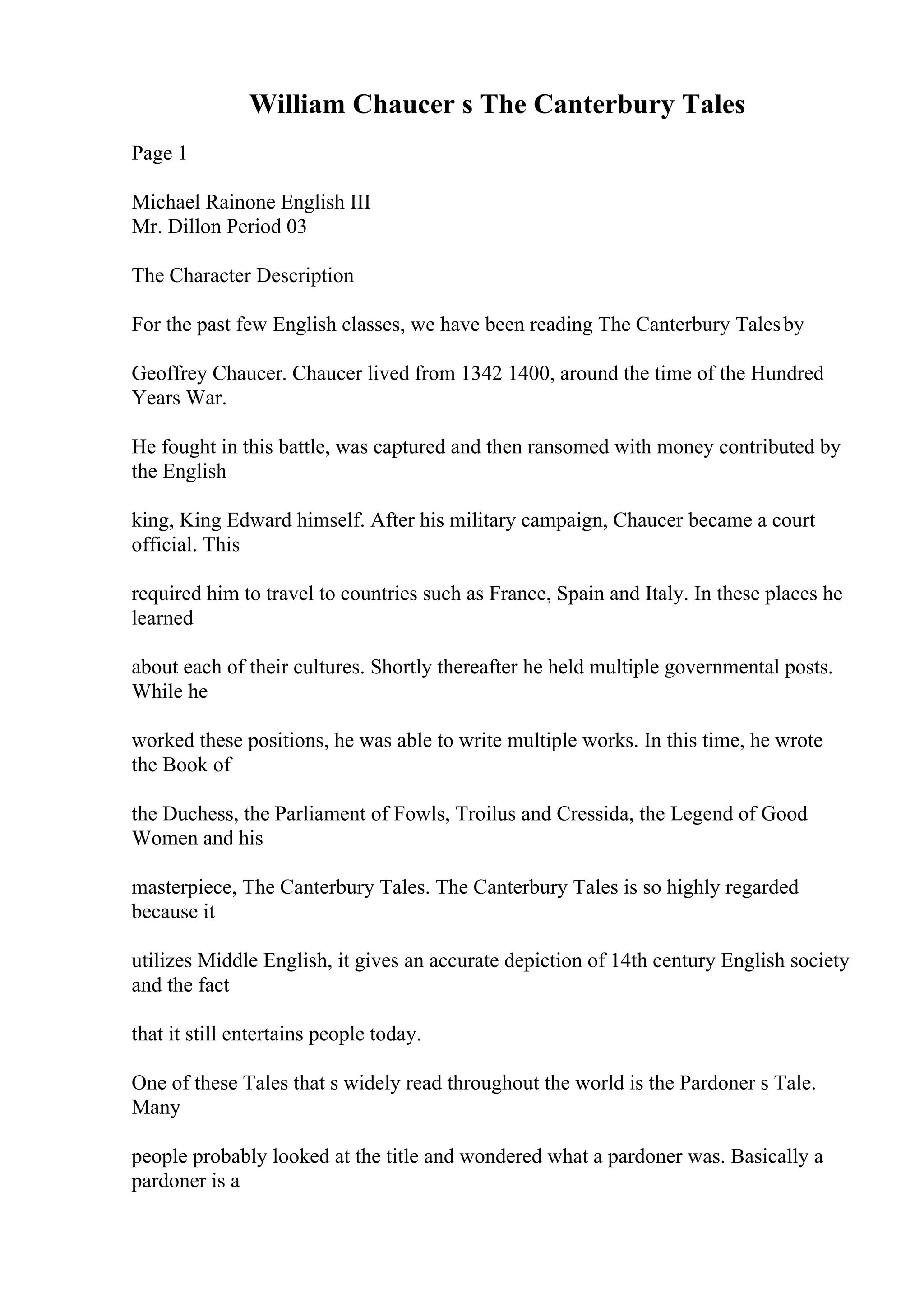 Essay My Favourite Sport | PDF