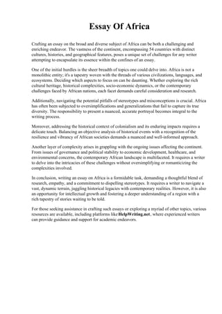 Essay Of Africa.pdf