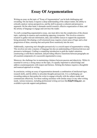 Essay Of Argumentation.pdf