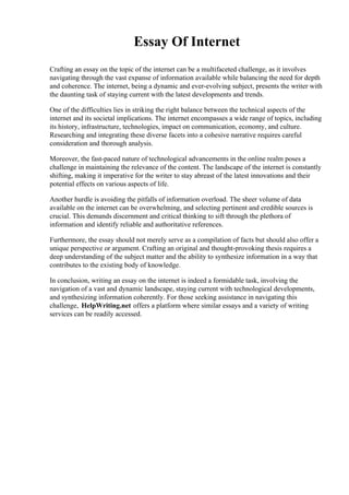 Essay Of Internet.pdf