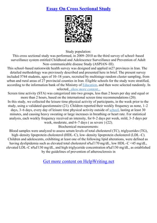 Essay Of Population | PDF