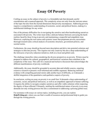 Essay Of Poverty.pdf
