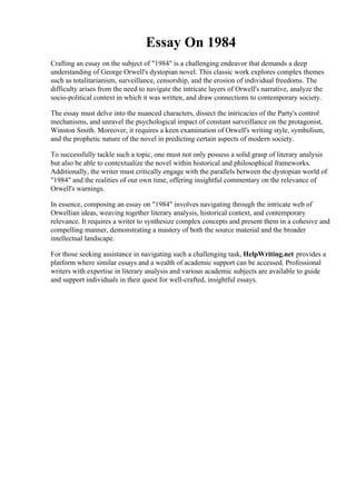 Essay On 1984.pdf