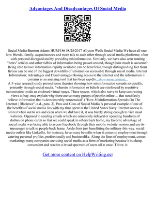 Essay On Advantages And Disadvantages Of Television | PDF