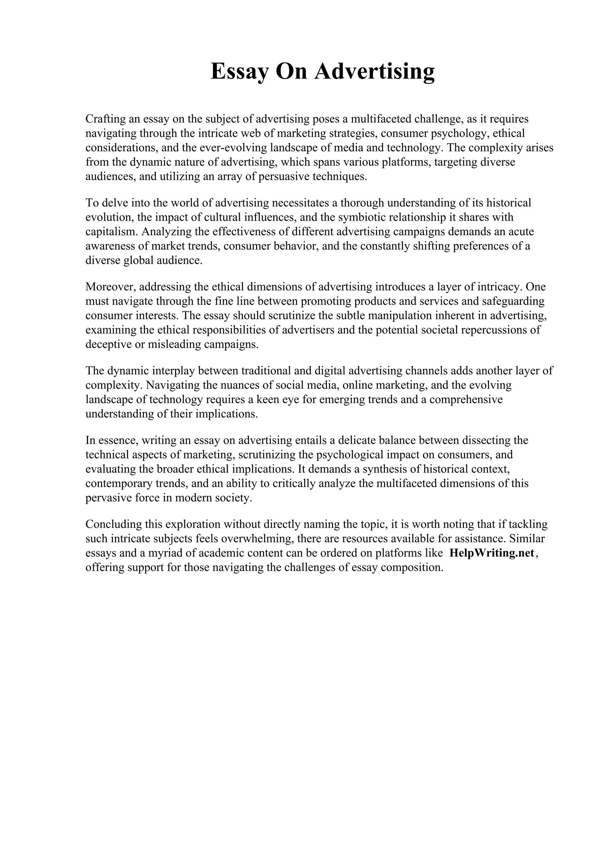 Essay On Advertising.pdf