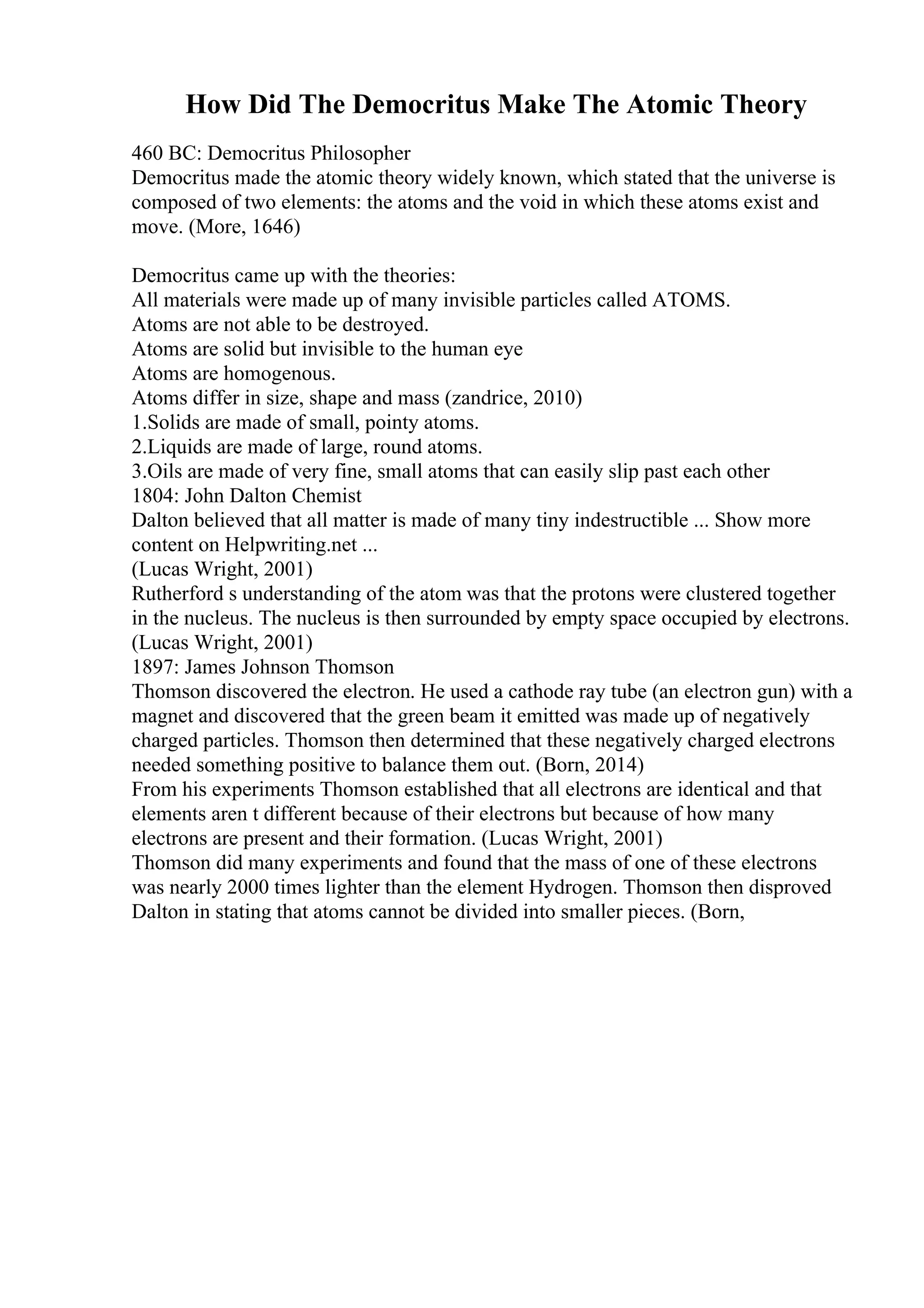 Essay On American History | PDF | Civic affairs | Politics