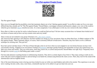 Essay On Animism | PDF