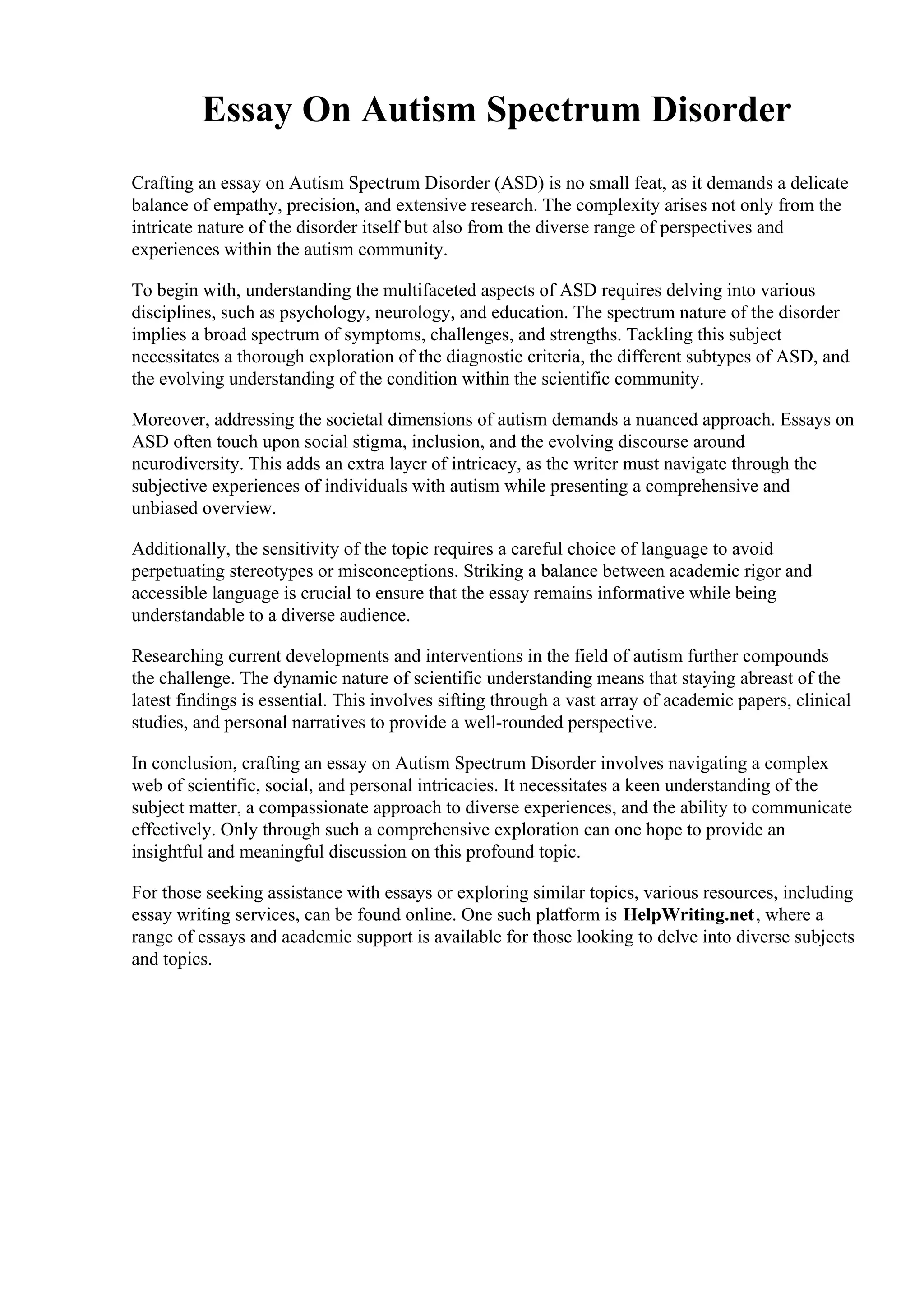 Essay On Autism Spectrum Disorder.pdf