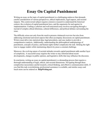Essay On Capital Punishment.pdf