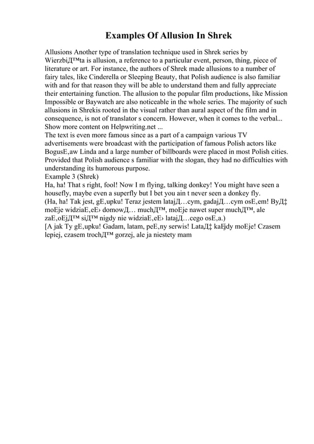 Essay On Character Traits | PDF