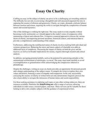 Essay On Charity.pdf