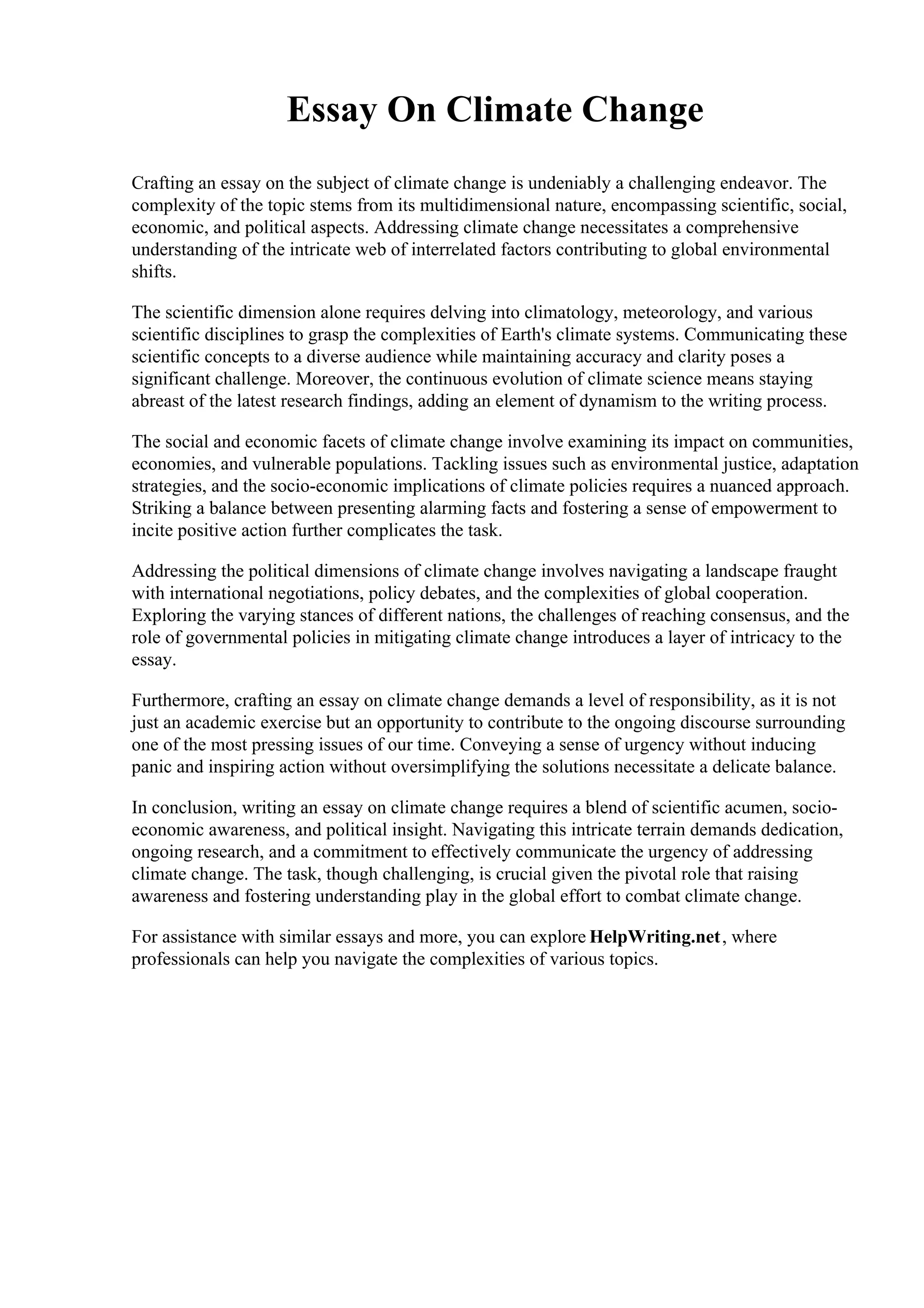 Essay On Climate Change.pdf