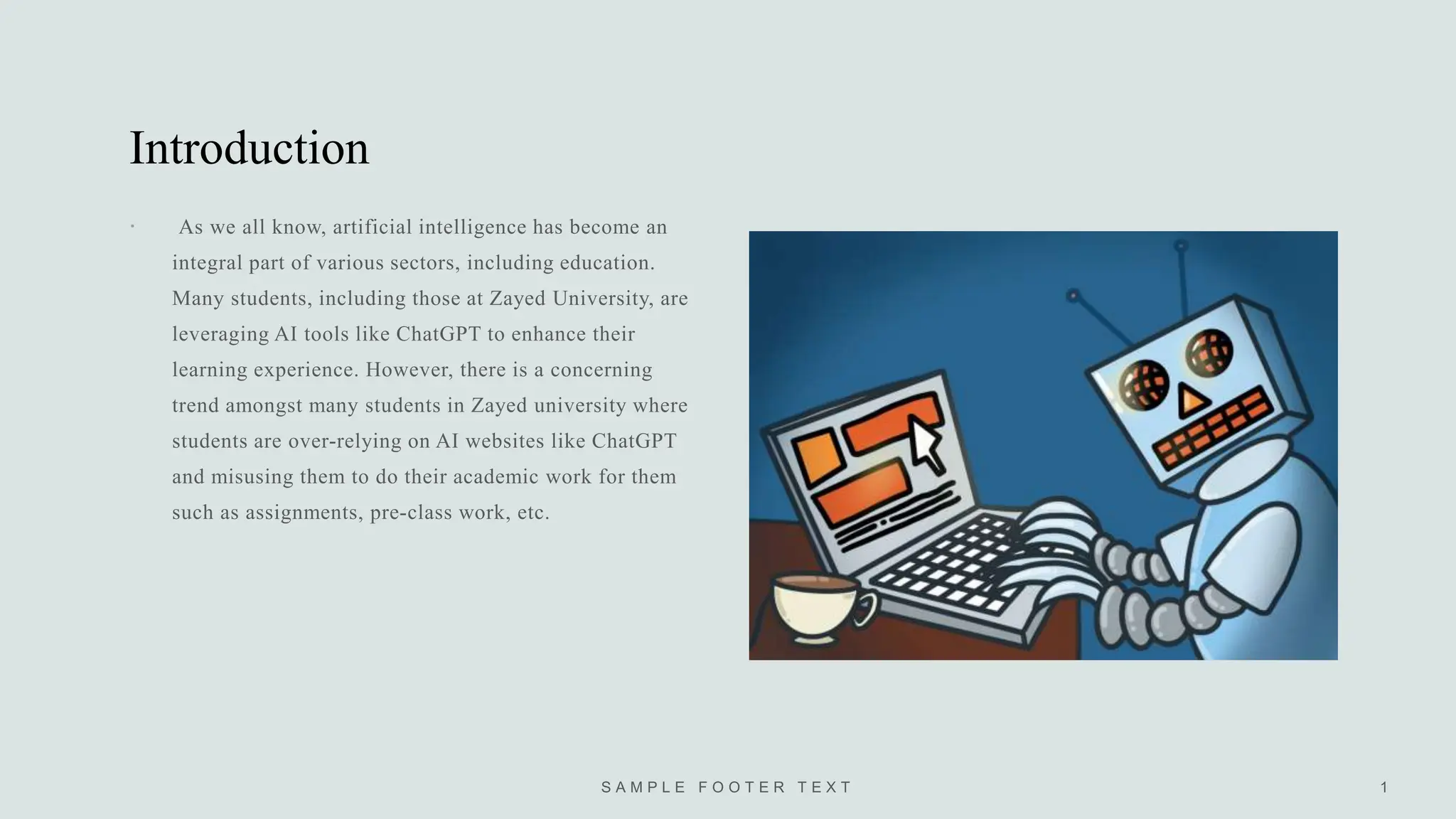 how can over-relying on AI destroy our creative thinking,name:saif nasser, id number: 202204003 ...