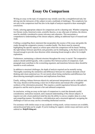 Essay On Comparison.pdf