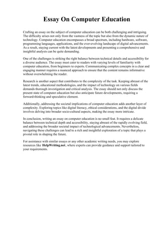 Essay On Computer Education.pdf