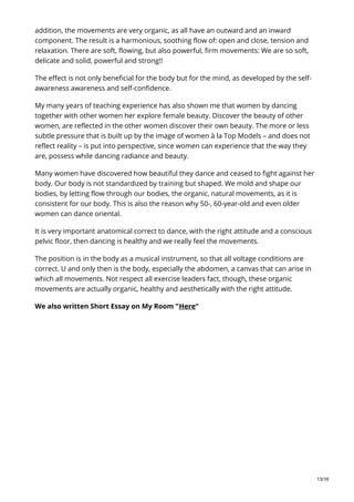 Essay on dancing creativesavantz.com