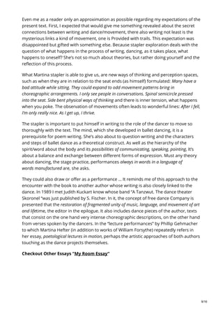 Essay on dancing creativesavantz.com