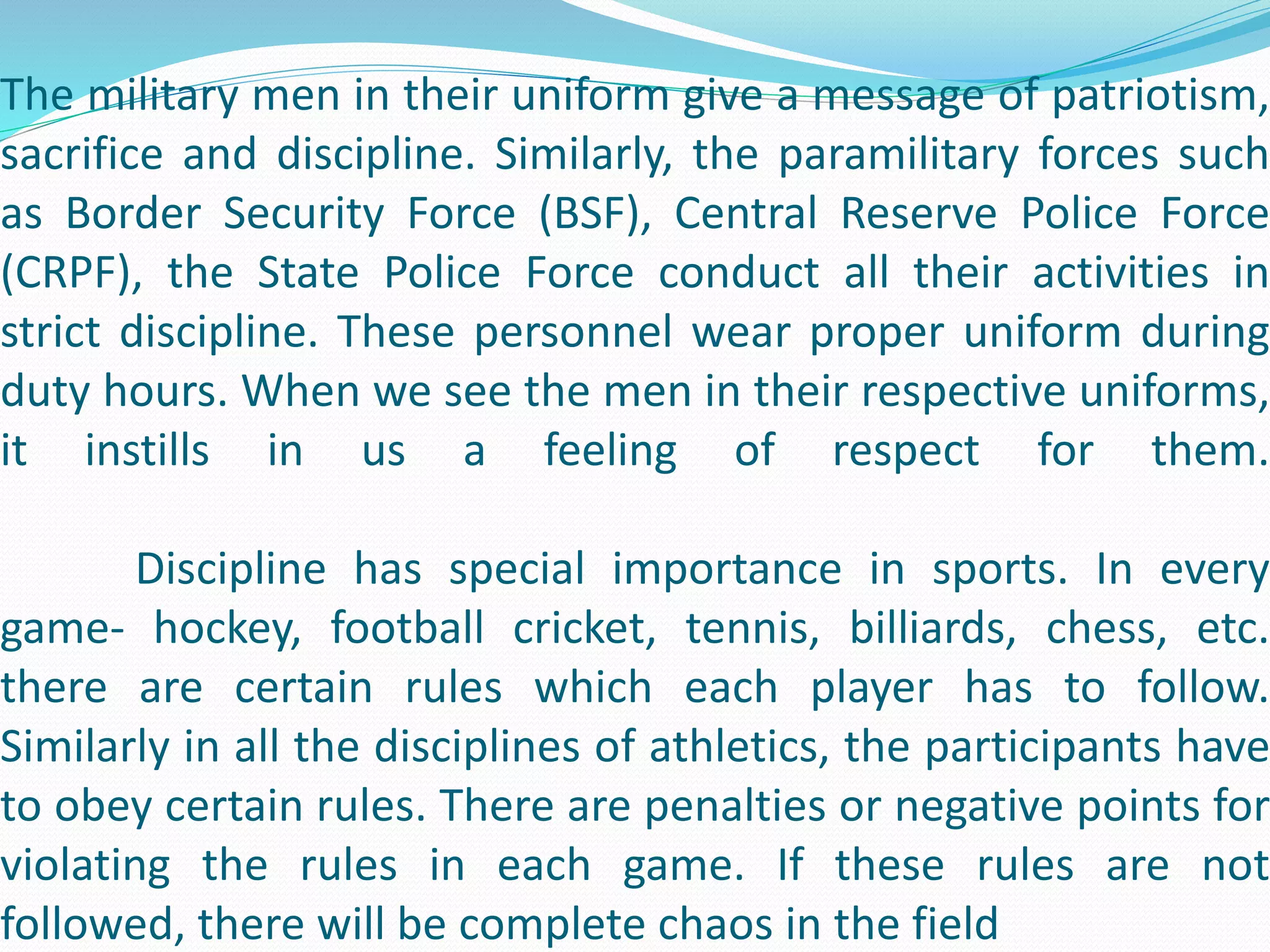 Essay on Discipline.pptx
